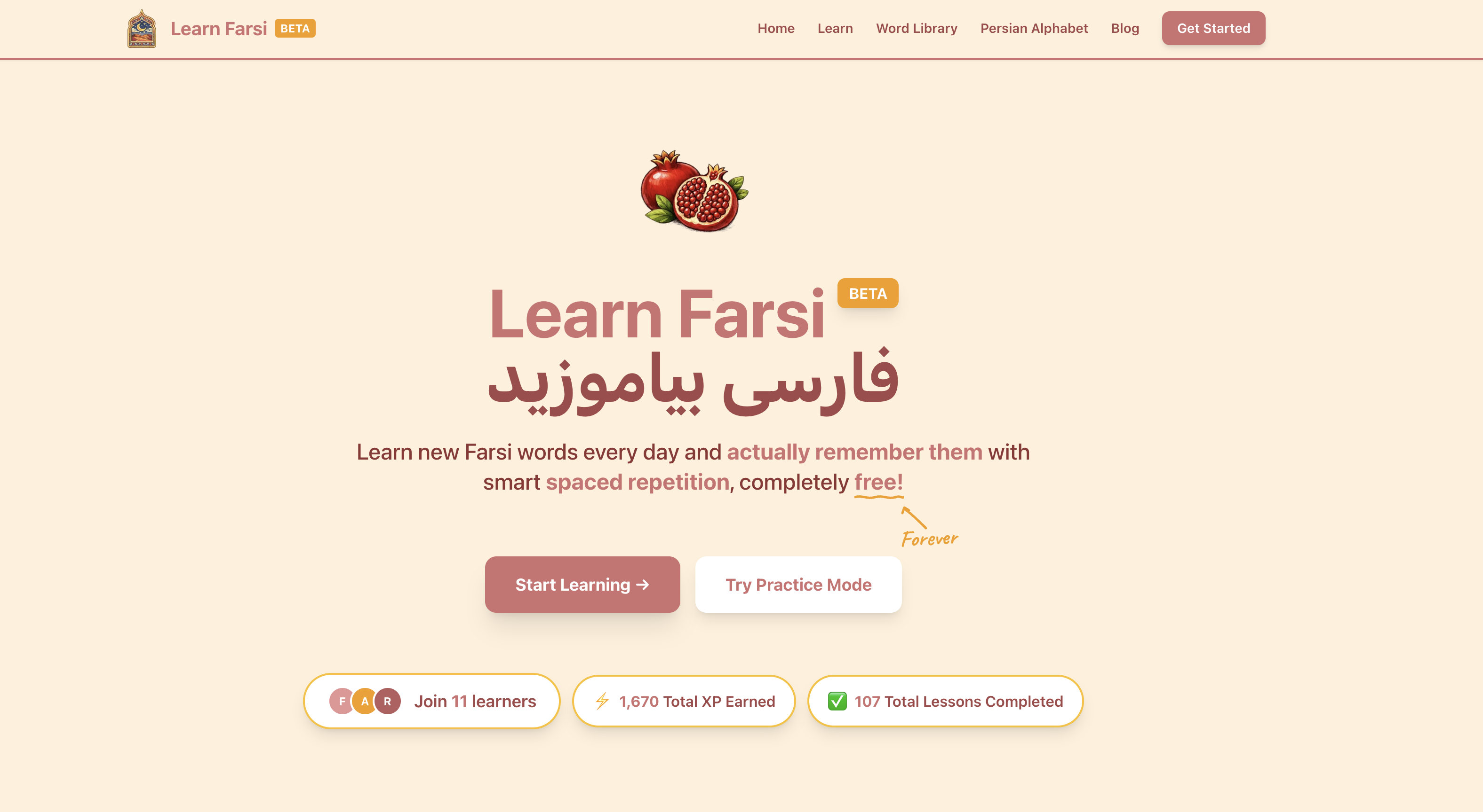 Persian Alphabet — Learn All 32 Letters Free | Learn Farsi | Learn Farsi